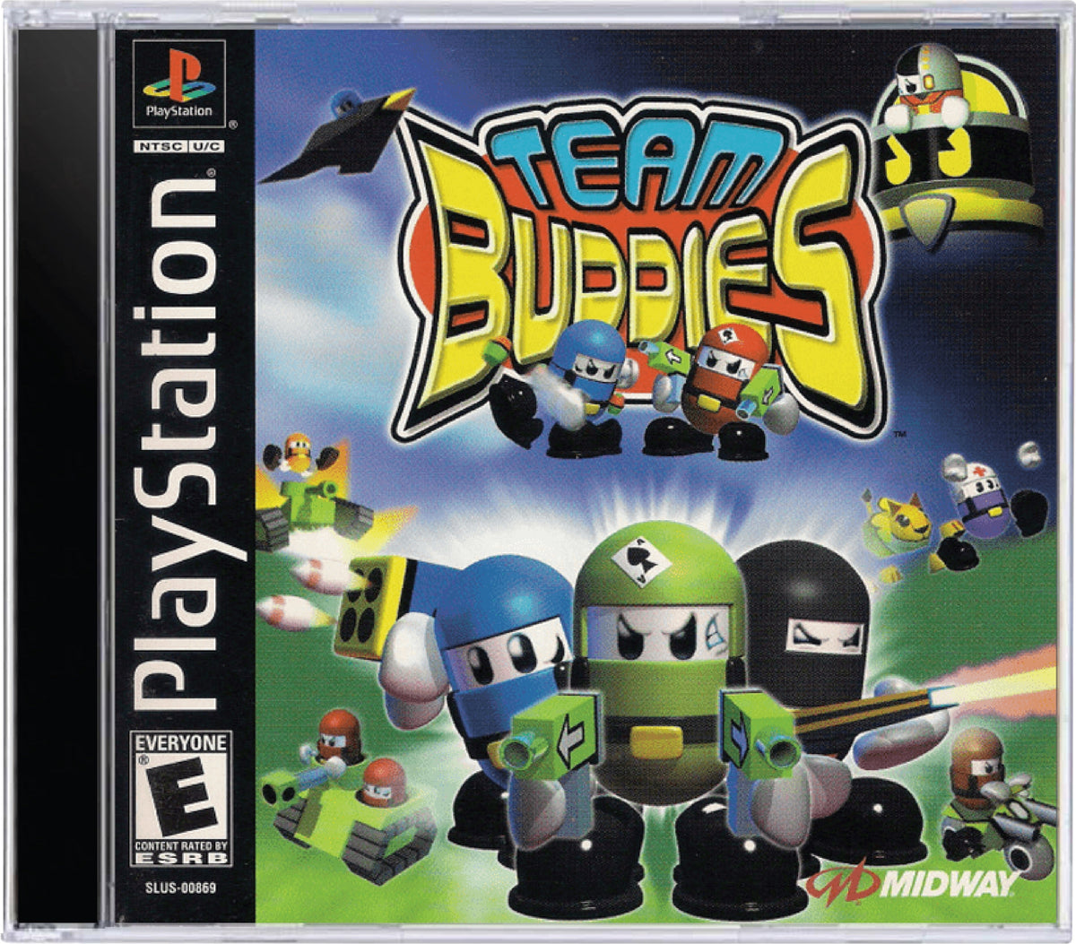 Team Buddies for Sony PlayStation 1 (PS1) | TVGC