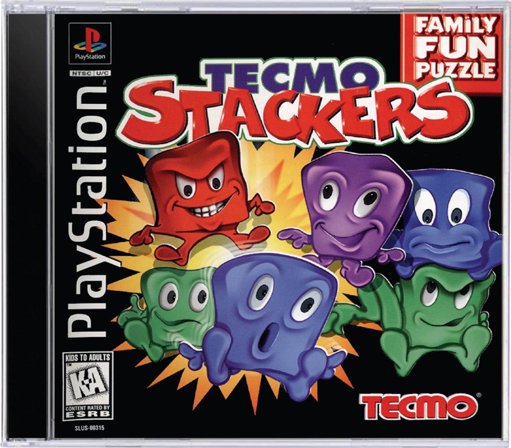 Tecmo Stackers for Sony PlayStation 1 (PS1) | TVGC