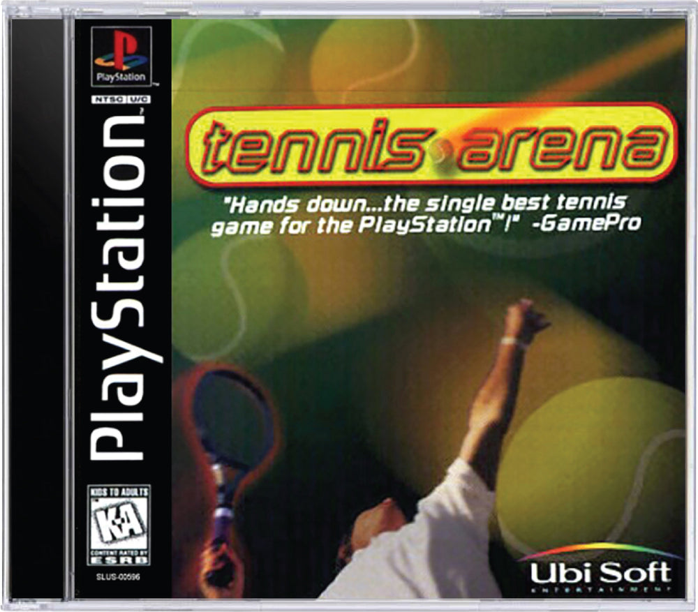 Tennis Arena for Sony PlayStation 1 (PS1) | TVGC