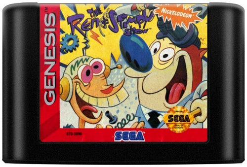 The Ren and Stimpy Show Stimpy's Invention for Sega Genesis | TVGC