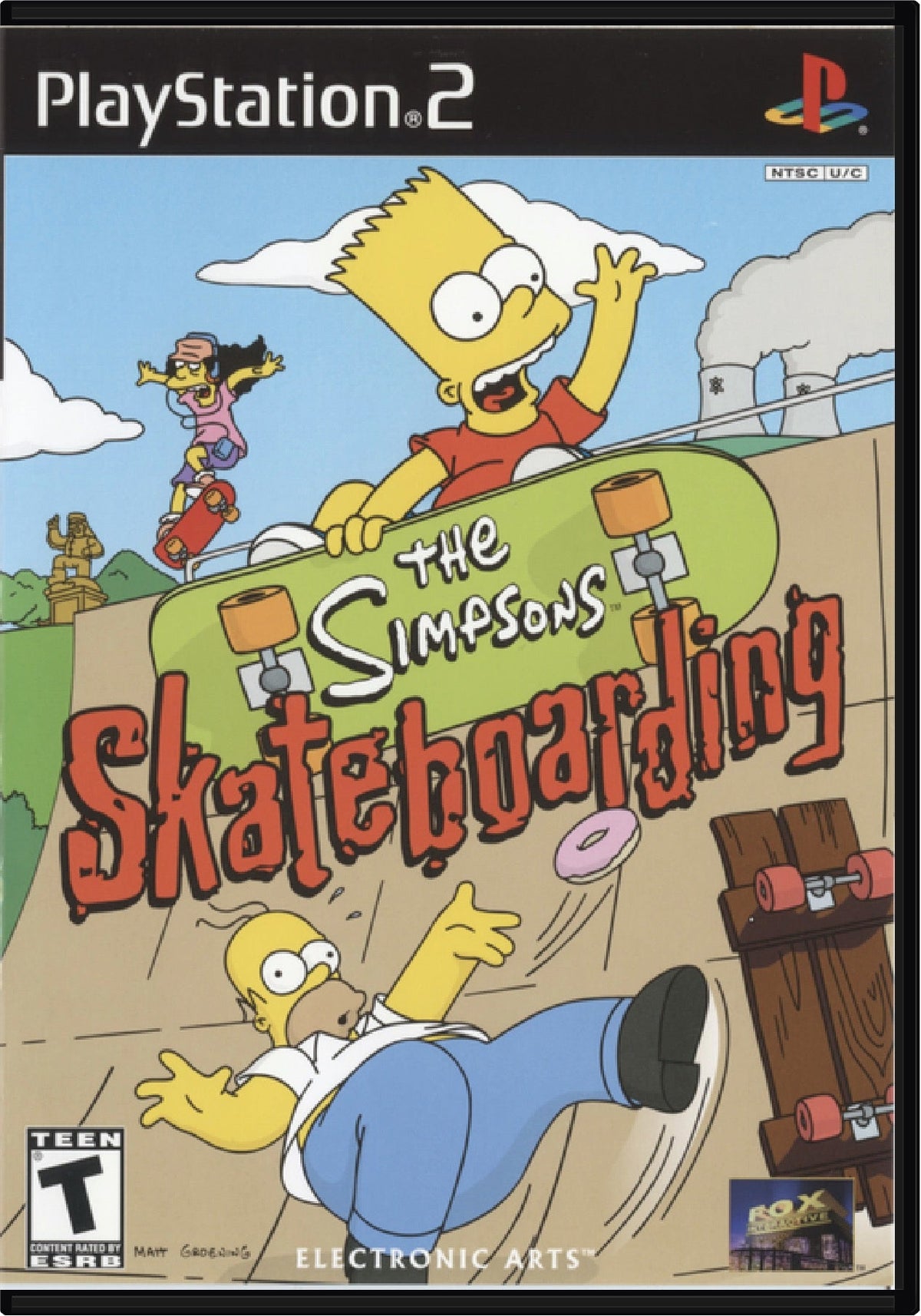 The Simpsons Skateboarding for Sony PlayStation 2 (PS2) | TVGC