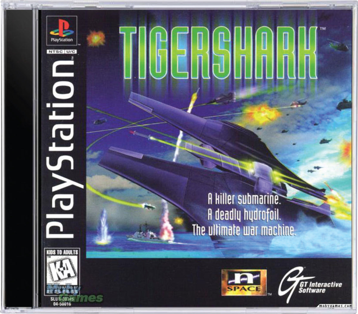 Tiger Shark for Sony PlayStation 1 (PS1) | TVGC