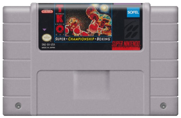 TKO Super Championship Boxing for Nintendo SNES | TVGC