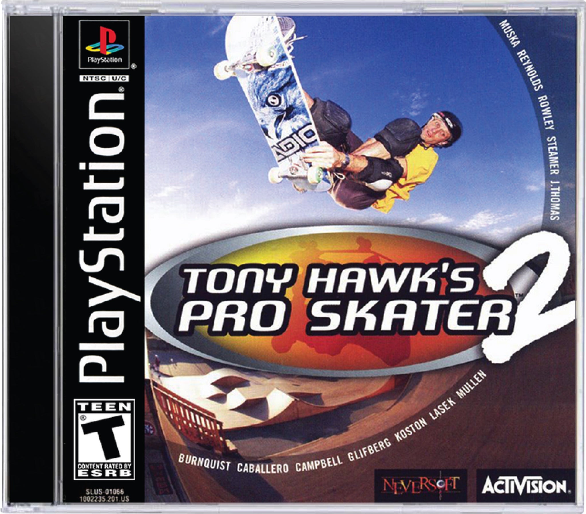 Tony Hawk Pro Skater 2 for Sony PlayStation 1 (PS1) | TVGC