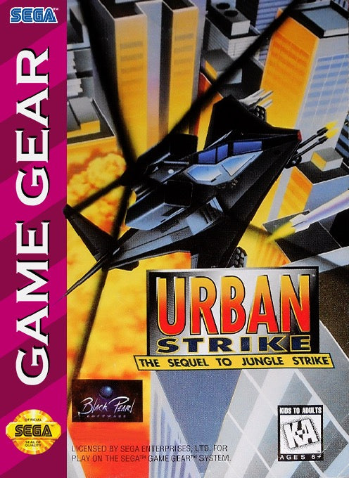 Urban Strike for Sega Game Gear | TVGC
