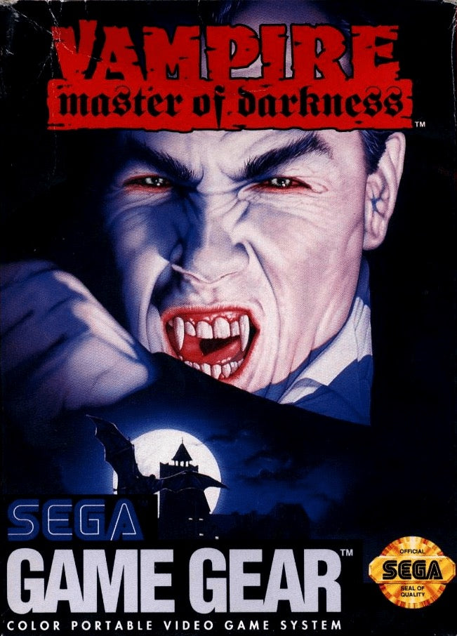 Vampire Master of Darkness for Sega Game Gear | TVGC