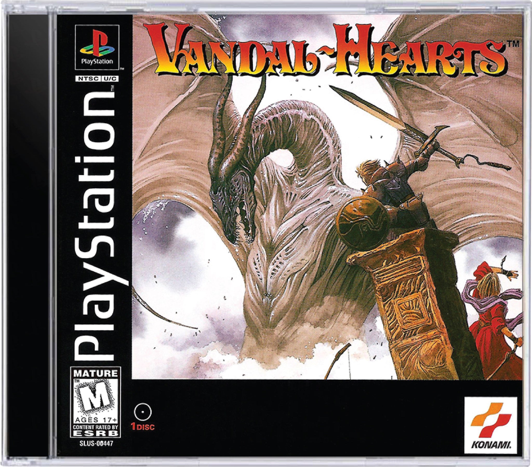 Vandal Hearts for Sony PlayStation 1 (PS1) | TVGC