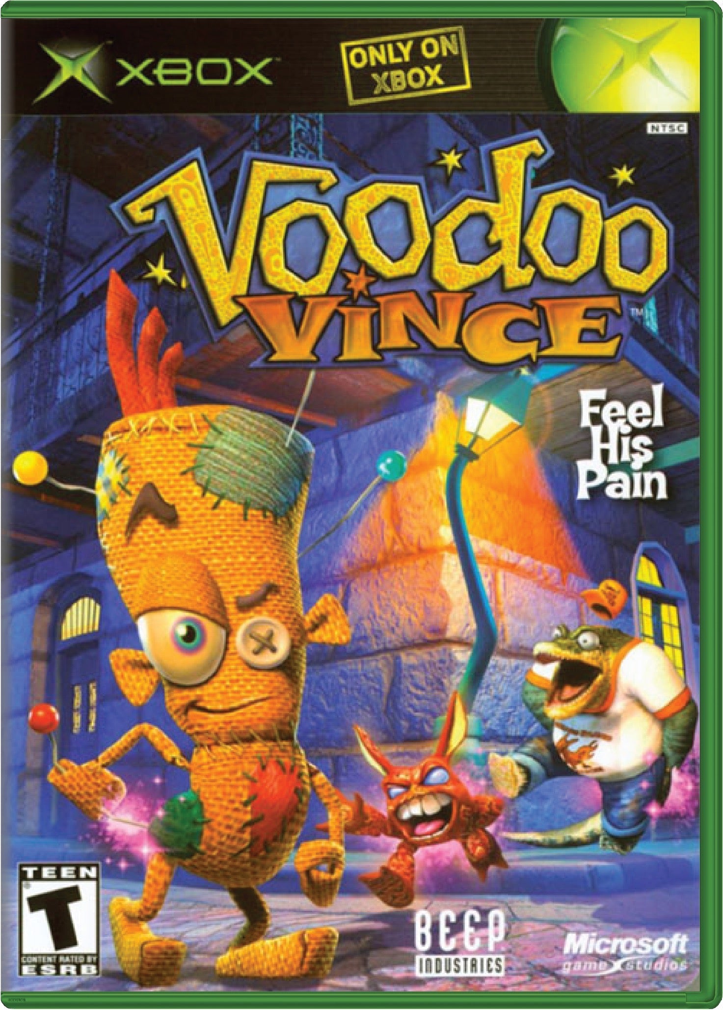 Voodoo Vince for Microsoft Xbox | TVGC