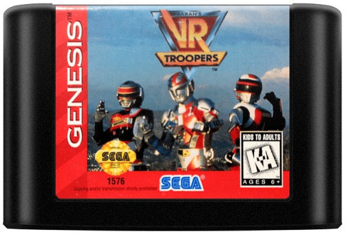 VR Troopers for Sega Genesis | TVGC