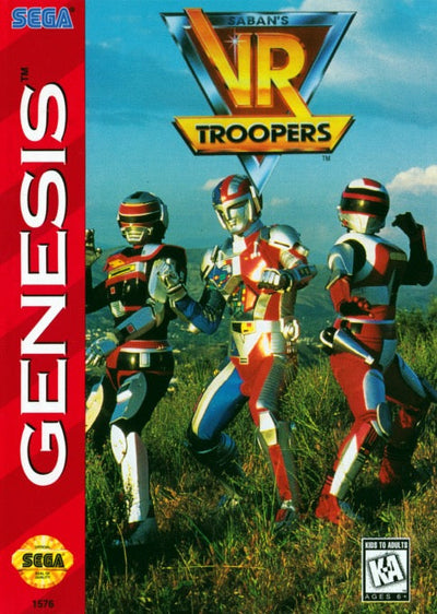 VR Troopers for Sega Genesis | TVGC