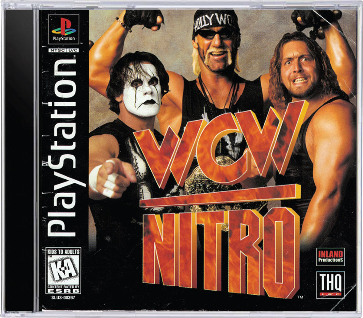 WCW Nitro for Sony PlayStation 1 (PS1) | TVGC