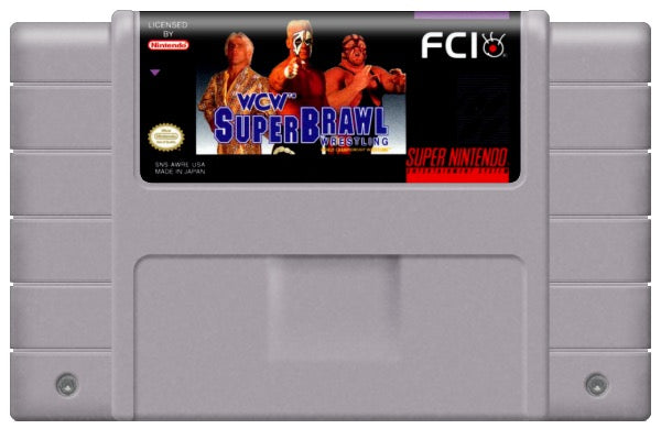 WCW Superbrawl Wrestling for Nintendo SNES | TVGC