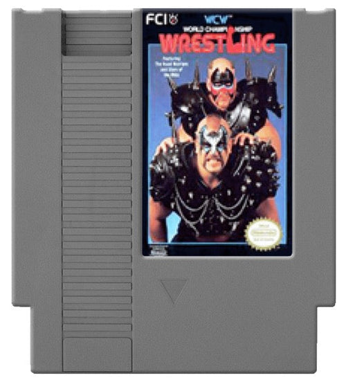 WCW World Championship Wrestling for Nintendo NES | TVGC