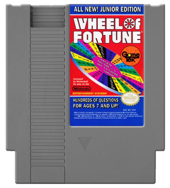 Wheel of Fortune Junior Edition for Nintendo NES | TVGC