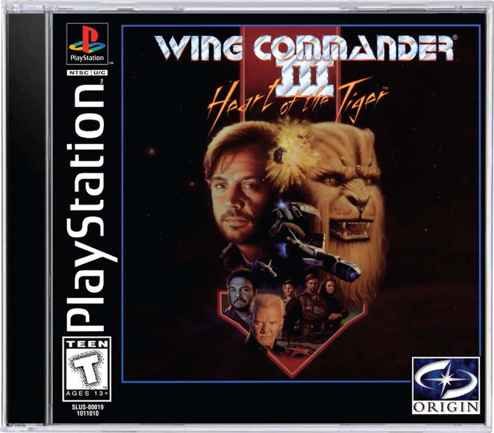 Wing Commander III Heart of the Tiger for Sony PlayStation 1 (PS1) | TVGC