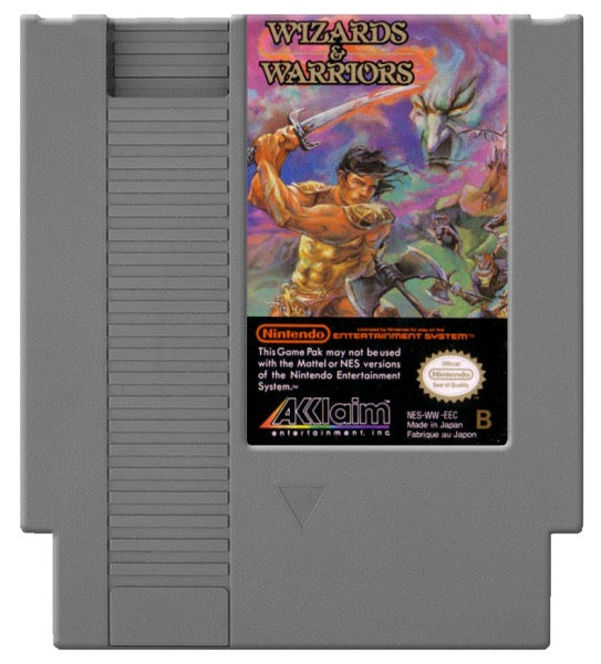 Wizards and Warriors for Nintendo NES | TVGC