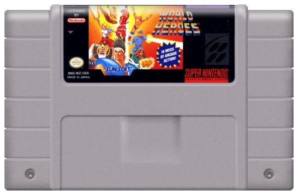 World Heroes for Nintendo SNES | TVGC