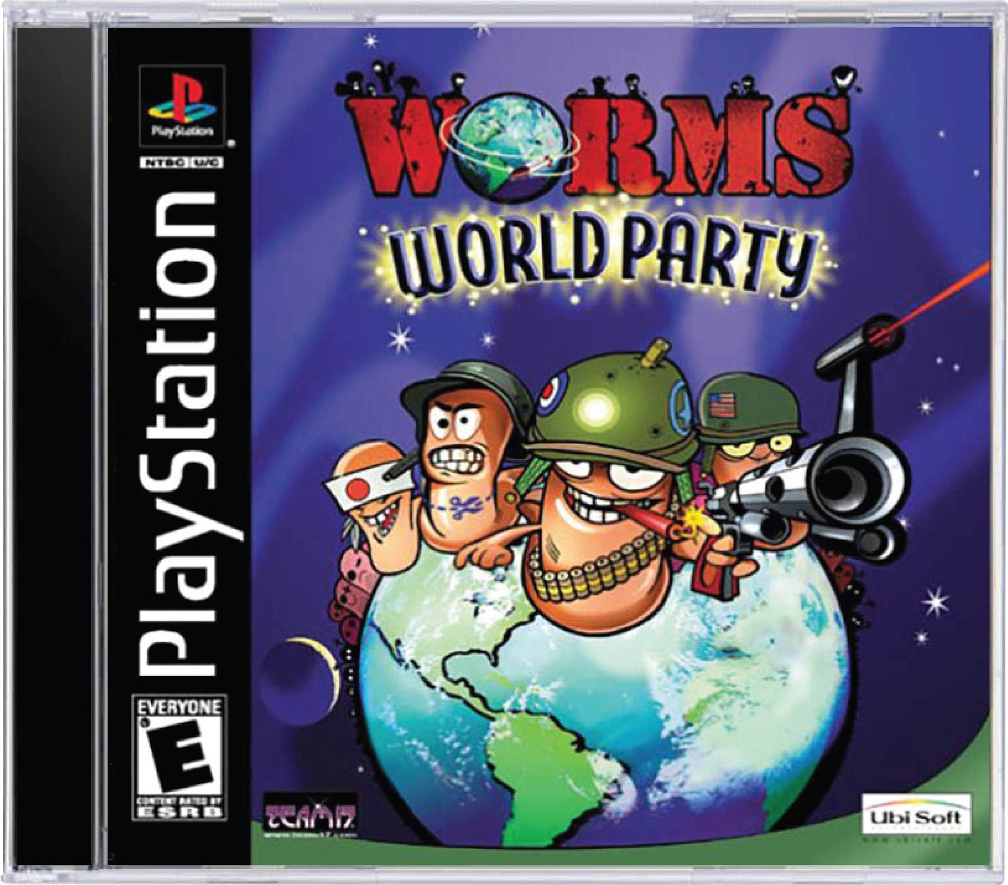 Worms World Party for Sony PlayStation 1 (PS1) | TVGC