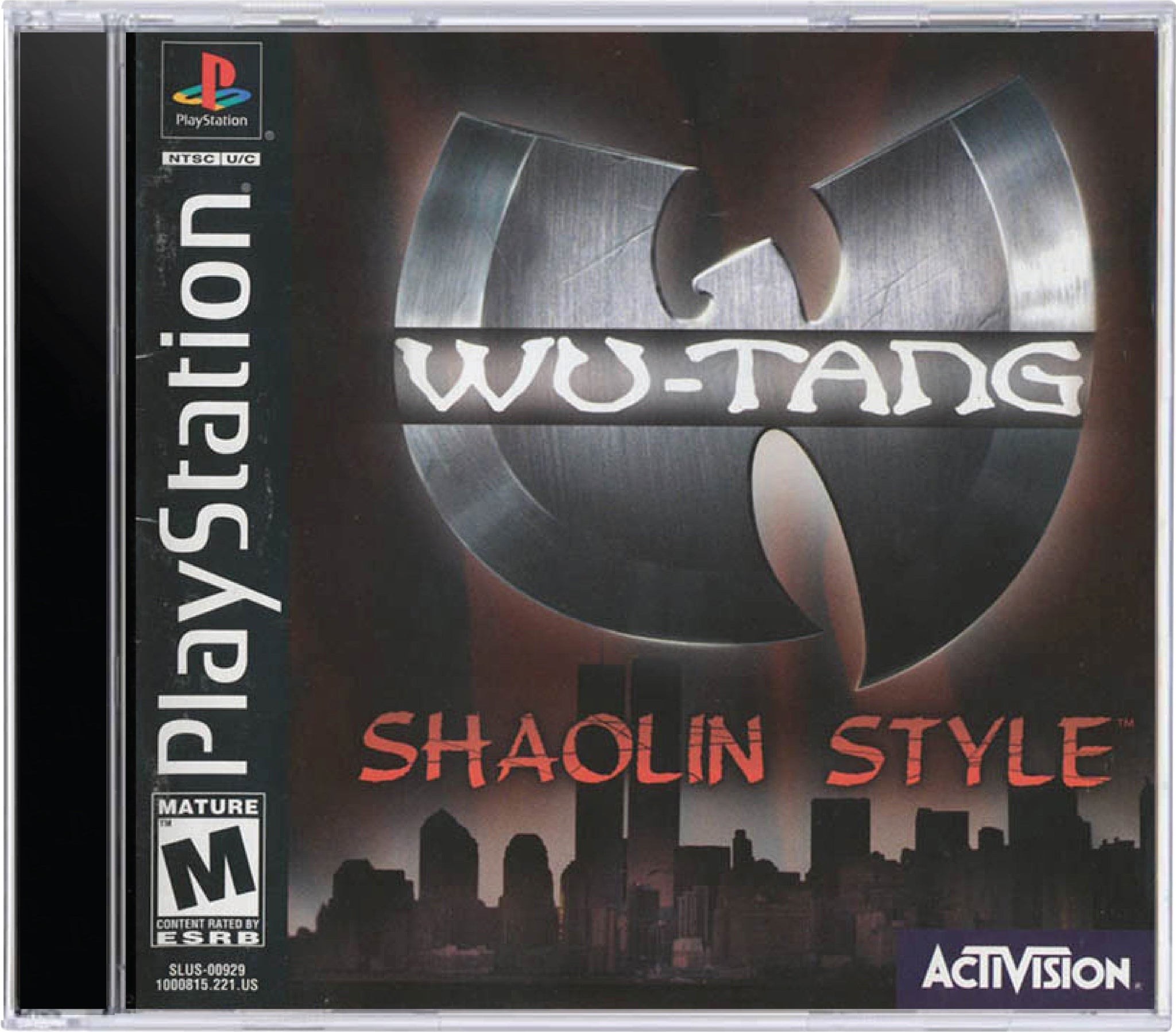 Wu-Tang Shaolin Style for Sony PlayStation 1 (PS1) | TVGC