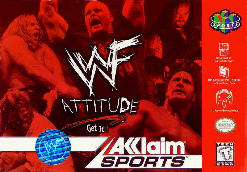 WWF Attitude for Nintendo N64 | TVGC
