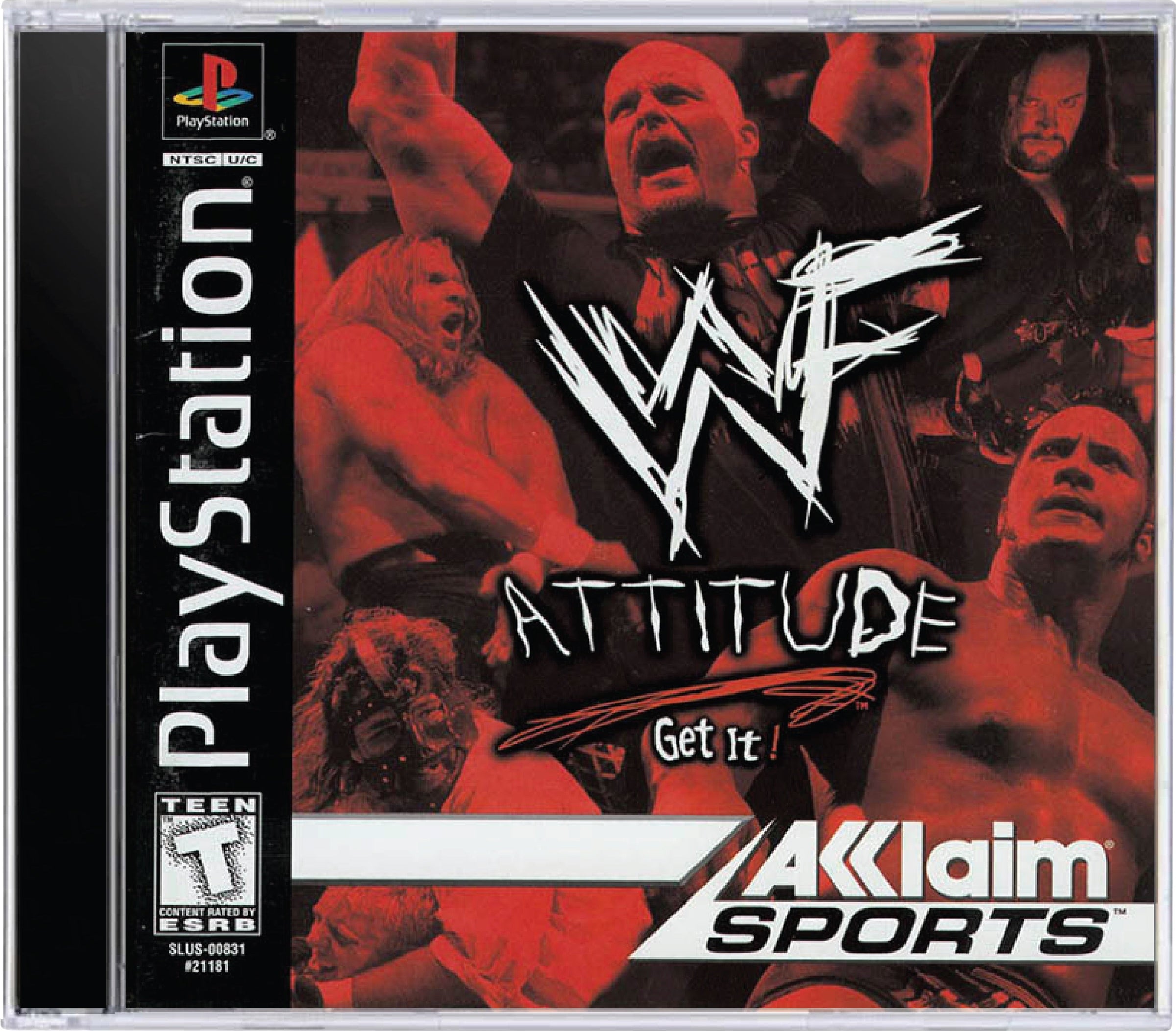 WWF Attitude for Sony PlayStation 1 (PS1) | TVGC