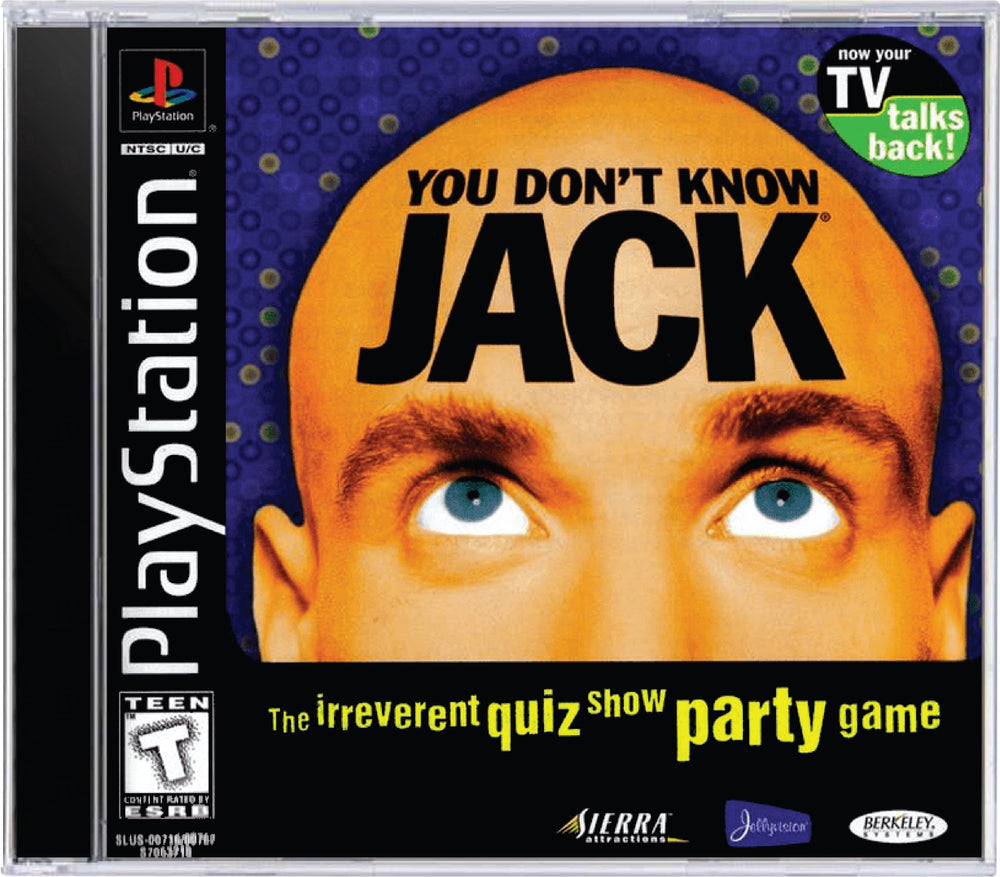 You Don't Know Jack for Sony PlayStation 1 (PS1) | TVGC